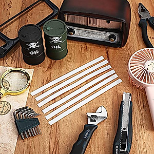 20 Pieces Reflective Tape Tachometer Tapes Strips for Optical and Laser Reflective Sticker for Non-Contact Digital Photo Tachometers Accessories Optical and Laser Tach RPM