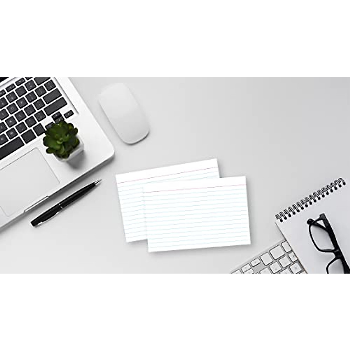 Home Advantage Ruled White Index Cards, File Note Cards (4-x-6-inch)