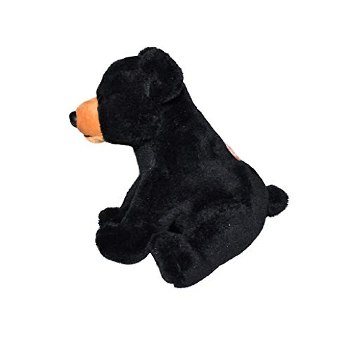 Wild Republic Wild Calls Black Bear, Authentic Animal Sound, Stuffed Animal, Eight Inches, Gift for Kids, Plush Toy, Fill is Spun Recycled Water Bottles, 6" (23312)
