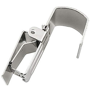 PSCCO 4PCS Rug Clips Stainless Steel Wire Back Rug Clips Special Carpet Clip