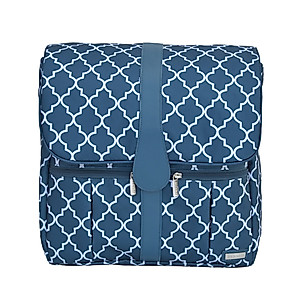 JJ Cole Backpack Diaper Bag, Navy Arbor