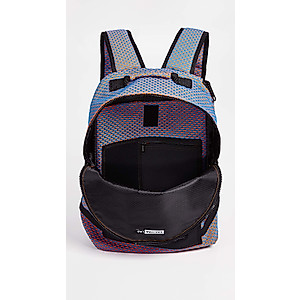 Eastpak Men's Padded Pak'r Backpack, Bright Twine, Print, Red, One Size