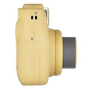 Fujifilm Instax Mini 8+ (Honey) Instant Film Camera + Self Shot Mirror for Selfie Use - International Version