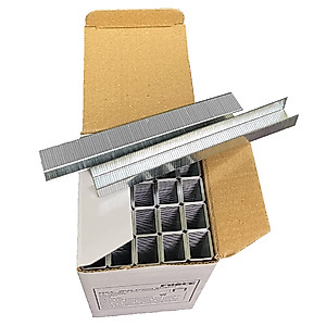 Steel Force 50/14 (5018C) 20 Gauge Staples 1/2 Inch Crown 9/16 Inch Length 5,000-Pack for Upholstery, Decoration, DIY, Furniture, Doors and Windows