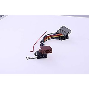 ZWNAV ISO Car Radio Wire Cable Wiring Harness Stereo Adapter Connector Adaptor Plug Power and LoudspeakerFit for Chrysler 1979-2001,Dodge 1978-2001,Jeep 1984-2001 (Select Models)