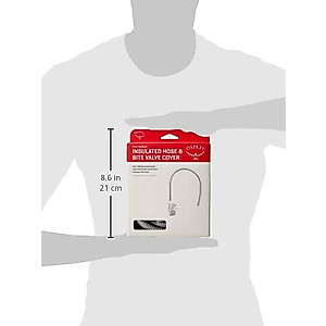 Osprey Insulated Hydraulics Reservoir Hose/Bite Valve Silver