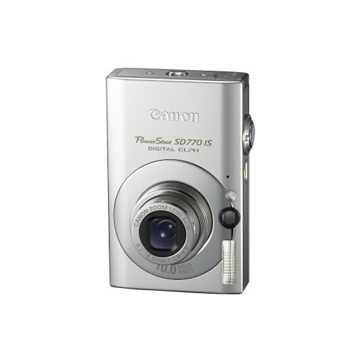 Canon PowerShot SD770 IS 10MP Digital Camera with 3x Optical Image Stabilized Zoom (Silver)