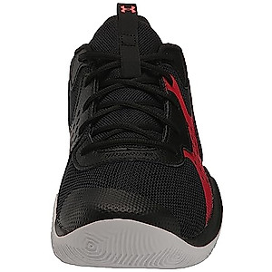 Under Armour Unisex Jet '23, (005) Black/Red/Red, 7, US