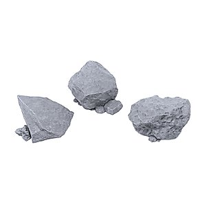 EnderToys Sharp Rock Formations, 3D Printed Tabletop RPG Scenery and Wargame Terrain for 28mm Miniatures