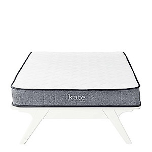 Modway Kate 6” Twin Innerspring Mattress - Firm 6 Inch Twin Innerspring Mattress- 10-Year Warranty