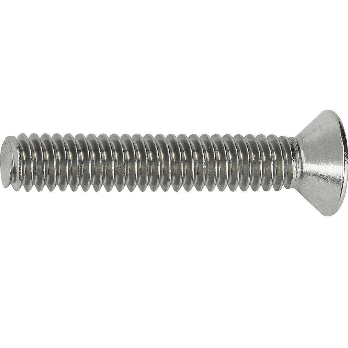 1/4-20 x 1 Flat Head Machine Screws Phillips Drive Stainless Steel Qty 50
