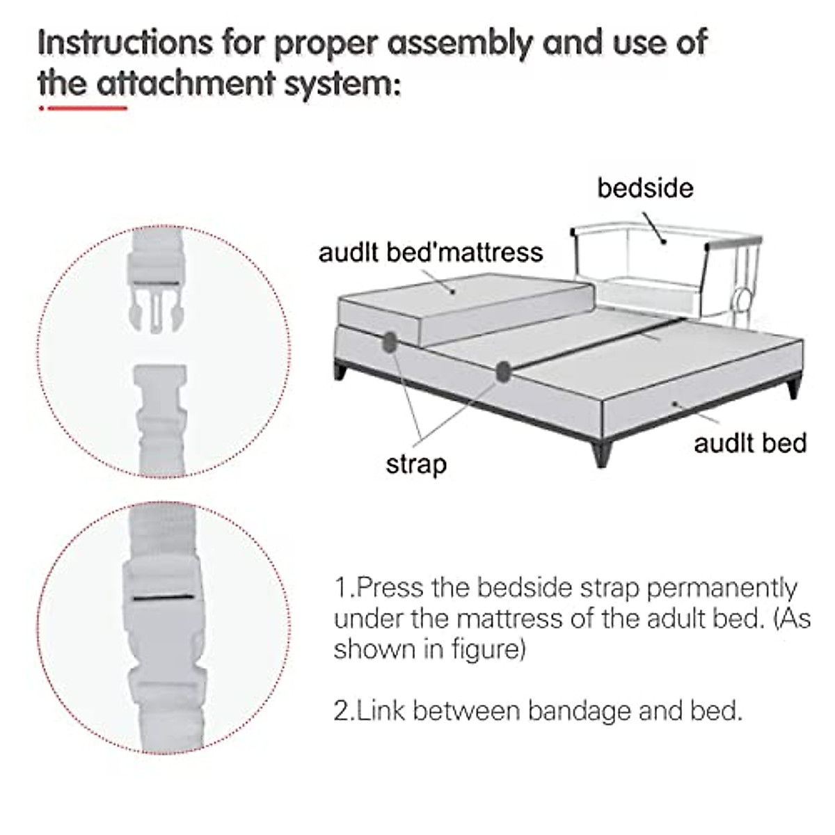 HAHASOLE Bedside Sleeper for Baby, Portable Bassinets for Safe Co-Sleeping, Easy Assemble Baby Crib with Storage Basket & Mosquito, Adjustable Bedside Bassinet for Newborn