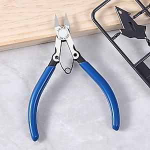 IGAN-330 Wire Flush Cutters, Electronic Model Sprue Clippers, Ultra Sharp and Precision CR-V Side nippers, Ideal for Clean Cut and Precision Cutting Needs