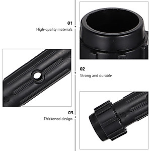 BESPORTBLE 2pcs Paddle Connector Screw Joint Tool Kayak Paddle Joint Paddles Joint Boat Plastic Paddles Joint Boat Paddle Connection Pipe Paddle Joint Connector Paddle Joints