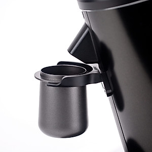 Crema Coffee Products - 54mm Grinder Cradle - Compatible with Crema 54mm Bottomless Portafilters & 54mm Dosing Cups - Two Adjustable Heights - Espresso Machine Accessory
