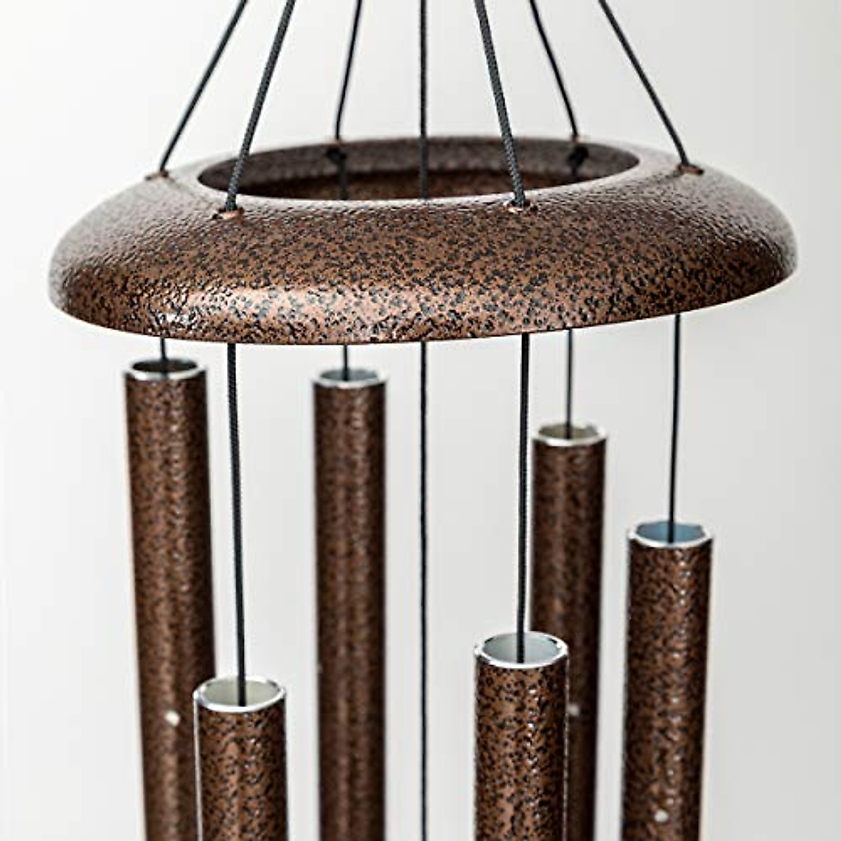 Corinthian Bells by Wind River - 27 inch Copper Vein Wind Chime for Patio, Backyard, Garden, and Outdoor décor (Aluminum Chime) Made in The USA