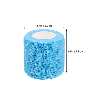 BESPORTBLE Athletic Tape 10 Rolls Self Adhesive Wrap Breathable Self Adherent Wrap Athletic for Aid Sports Injury Wrist Ankle Outdoor Tape Body Tape