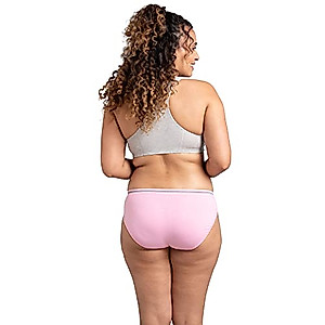 Fruit of the Loom Women’s Underwear Cotton Bikini Panty Multipack, Assorted, 6 Count (Pack of 1)