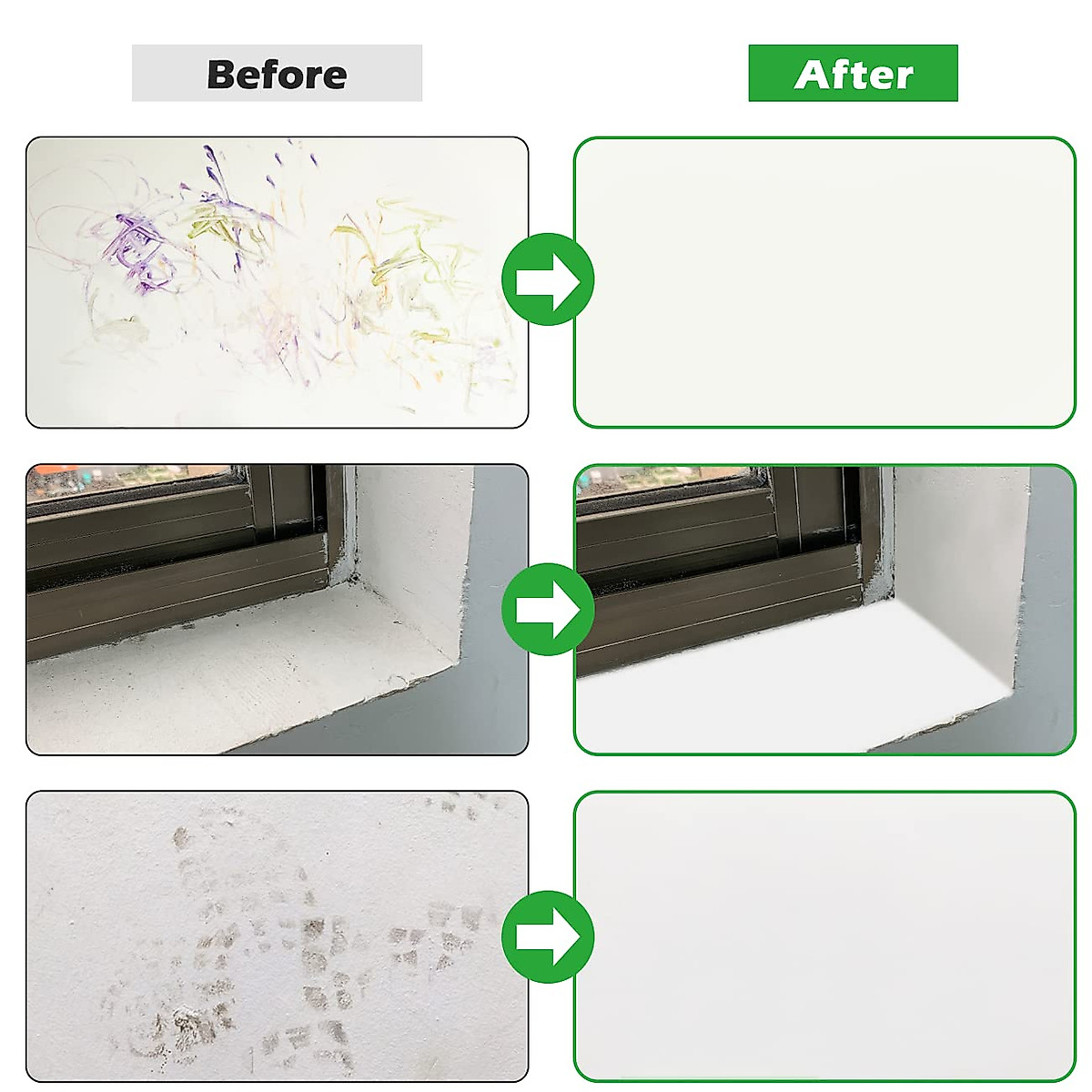 White Paint for Wall Touch up Paint for Walls Repair Tool,Paint Roller Brush for Walls Repair Tool,Suitable for Repairing The Wall with Latex Paint,Flat,Ceiling Wall,Water Based (1pcs, White)