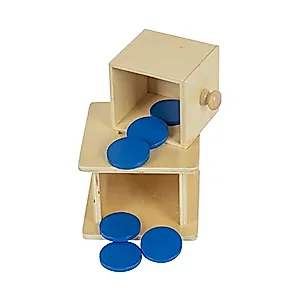 Tiger Montessori Montessori Coin Box Toys for Toddlers 8-24 Months Babies