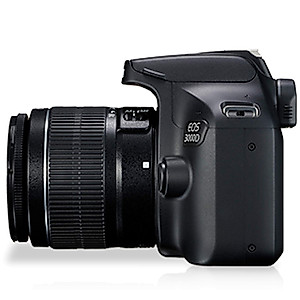 Canon EOS 3000D (Rebel T100) DSLR Camera w/EF-S 18-55mm F/3.5-5.6 Zoom Lens + 128GB Memory + Case + Tripod + Filters (36pc Bundle) (Renewed)