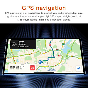 10.1 inch MA11 Tablet, 4+32G Full Screen Tablets with Dual SIM Card Slots, Android 8, 1280x800 HD, WiFi, Bluetooth, GPS, 2MP/5MP Camera (Black)