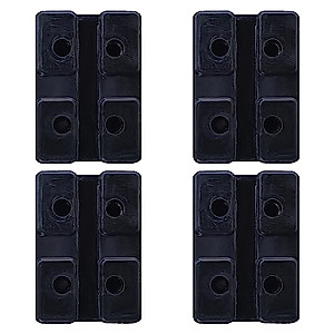 Gtouse 4Pcs Thick Rubber Lifting Tire Pucks,Heavy Duty Auto Lift Pads,Rubber Car Lift Pads,Rubber Arm Pads Car Lift,Jack Rubber Pad for Car Lift Frame Rail Protection Accessories