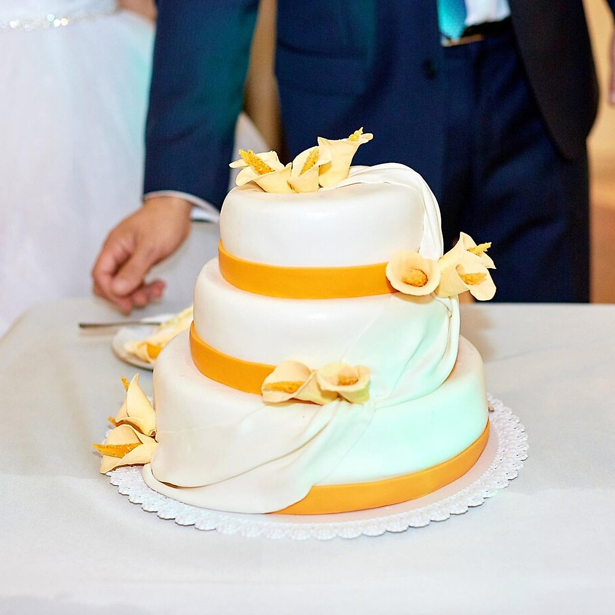 Joinor Cake Flower Calla Lily Former Cutter Sugarcraft Decorating Set of 7