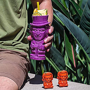 Geeki Tikis Willy Wonka And The Chocolate Factory Mug Set | Ceramic Tiki Cups