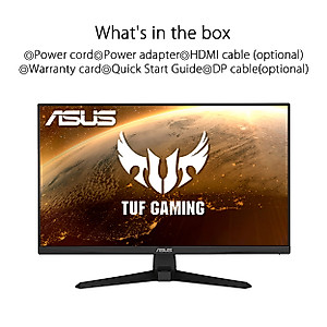 ASUS TUF Gaming VG289Q1A 28” HDR Monitor, 4K UHD (3840 x 2160), IPS, Adaptive-Sync/FreeSync, Eye Care, DisplayPort HDMI, DCI-P3 HDR 10, Shadow Boost (Renewed)