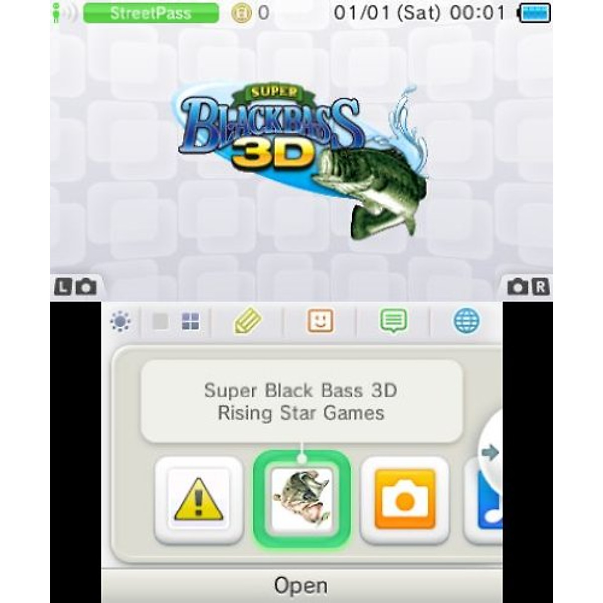 Super Black Bass 3D - Nintendo 3DS