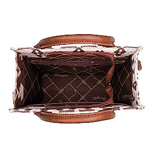 Wrangler Purse for Women Boho Aztec Tote Bag Hobo Shoulder Top Handle Handbags with Wide Guitar Strap christmas gift fall collection XY7 WG2203-8120SLCF