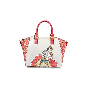 Loungefly Disney Beauty And The Beast Belle Rose Satchel Bag
