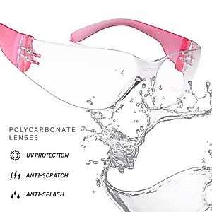 Gamma Ray Kids Protective Safety Goggle Glasses, 12-Pack