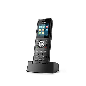 Yealink W59R Cordless Ruggedized DECT IP Phone, Base Station Not Included, 1.8-Inch Color Display, Power Adapter Included