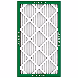 Filterbuy 20x30x1 Air Filter MERV 8 Dust Defense (4-Pack), Pleated HVAC AC Furnace Air Filters Replacement (Actual Size: 19.63 x 29.63 x 0.75 Inches)