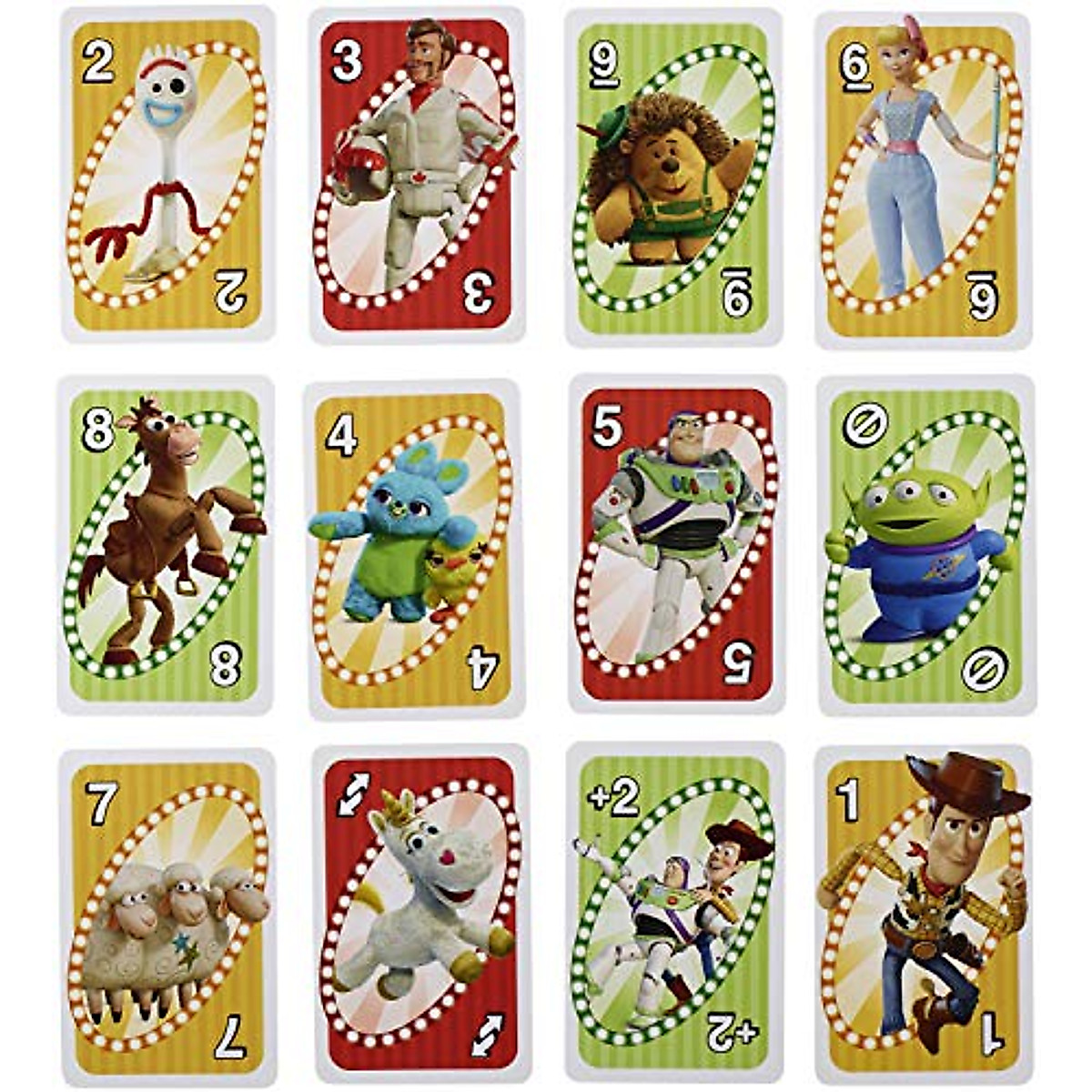 Mattel Games UNO Featuring 4 -Kids and Family Card Game