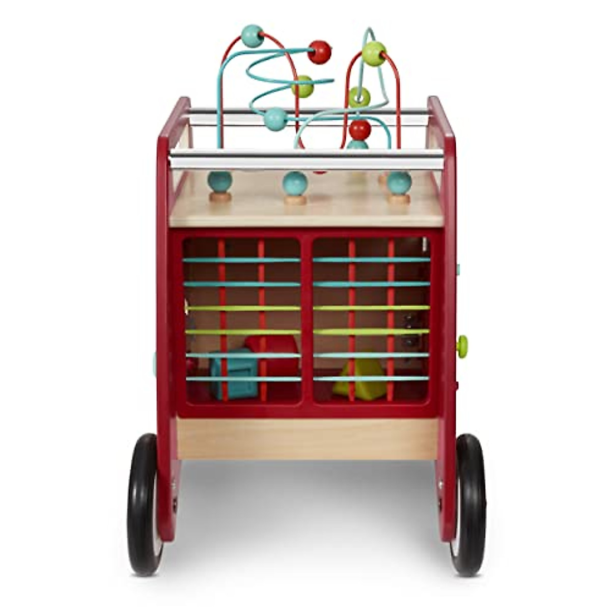 Radio Flyer Deluxe Push & Play Cube Walker, Walker Toy for Ages 1-3