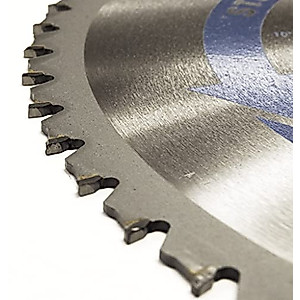 Benchmark Abrasives 10" TCT Saw Blades, Tungsten Carbide Tipped Circular Metal Cutting Saw Blades for Steel, Stainless Steel, Nickel, Titanium, Ferrous Metals, Steel Pipe (10" 52 Teeth)