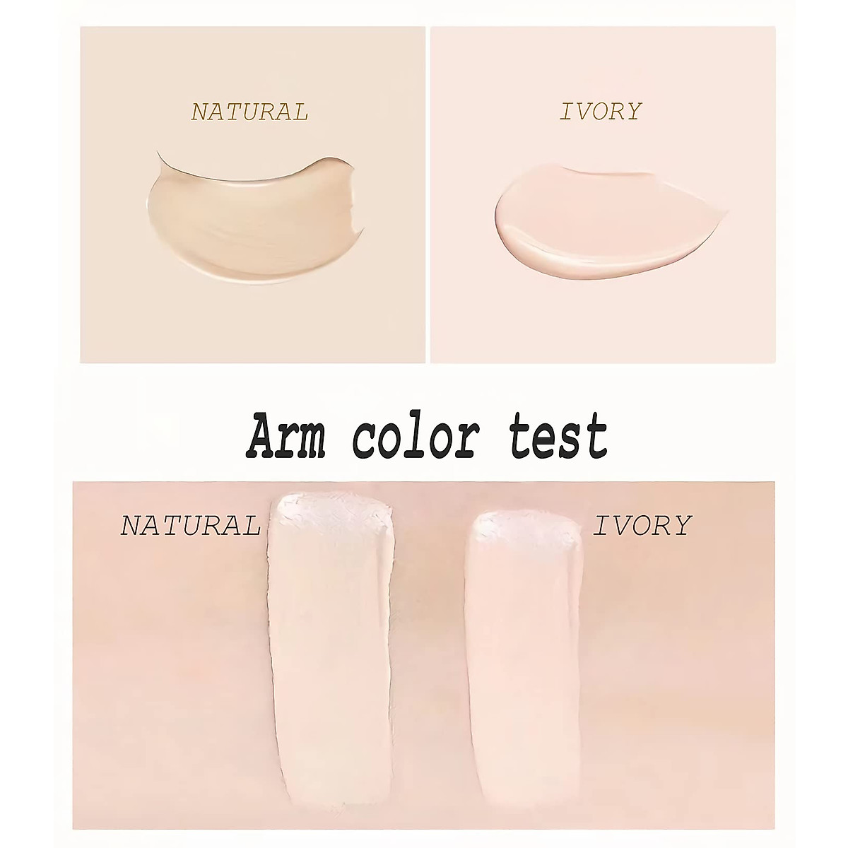 Sumeitang Mushroom Air Cushion CC Cream Liquid Foundation Makeup Lasting Moisturizing BB Cream Concealer Cushion Even Skin Tone Makeup Base Primer Easy to Apply for Dry Skin(Natural)