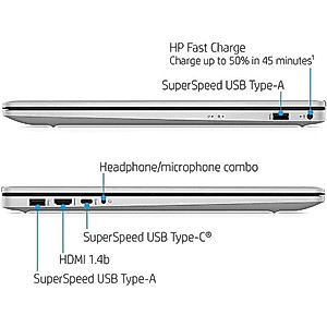 HP 2022 17.3" HD+ Business Laptop, AMD Ryzen 5 5625U Processor, 16GB RAM, 512GB PCIe SSD , Fingerprint Reader, 720p HD Camera, Wi-Fi, HDMI, Win 11 Pro, Black, 32GB SnowBell USB Card