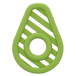 Acorn Baby - Teething Toy - Avocado Silicone Teether Toy Promotes Cognitive Development - Relives Sore and Swollen Gums