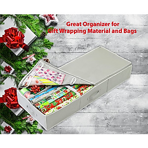 Simple Houseware Wrapping Paper Storage Container