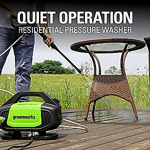 Greenworks 1500 PSI 1.2 GPM Electric Pressure Washer, GPW1502