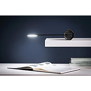 Gingko Octagon One Rechargeable Modern LED Desk Lamp Touch Sensitive Black