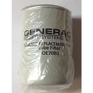 Generac Guardian 0E7080 OIL FILTER 1.6,2.5,3.0,4.2L G3