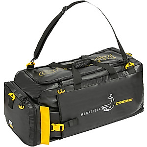 Cressi Waterproof 110 liter Duffel Bag - Adjustable Shoulder Strap - Equipment Protection for Outdoor Activities, Water Sport, Boating, Scuba Diving - Megattera: Designed in Italy by Cressi