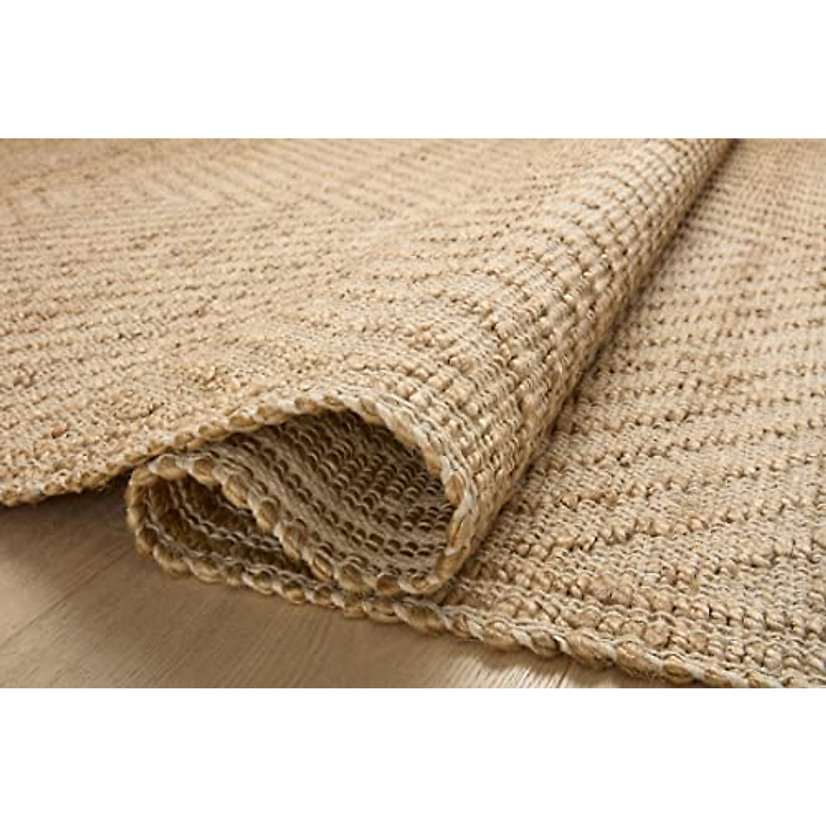 Loloi Angela Rose x Colton Collection CON-04 Natural/Ivory, Contemporary 9'-0" x 12'-0" Area Rug