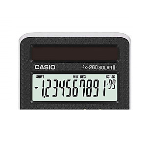 Casio FX 260 Solar II Scientific Calculator 5" x 0.6" x 2.9" (Pack of 2)