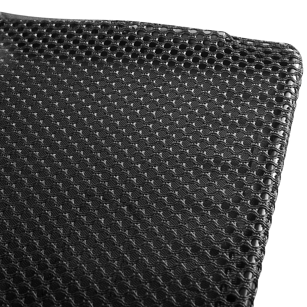 MOUNT-IT! Under Desk Privacy Panel for Sit Stand Workstations [41 Inches Wide], with Cable Management and Organizer Pockets, Modesty Desk Skirt for Home and Office (Black)